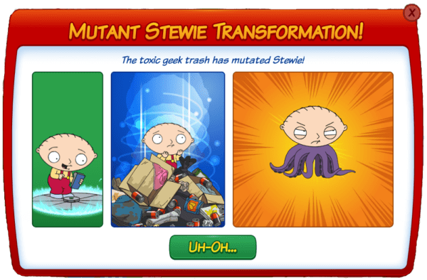 Breakdown of Latcher Stewie and the Zapper Gun | Family Guy Addicts