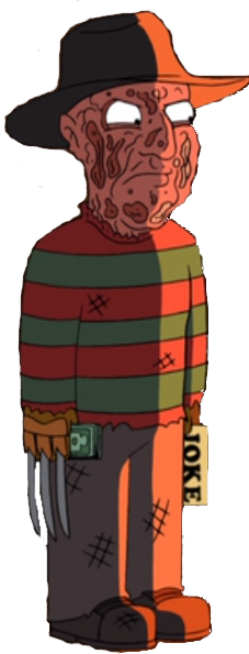 Where The Hell…? Freddy Krueger | Family Guy Addicts