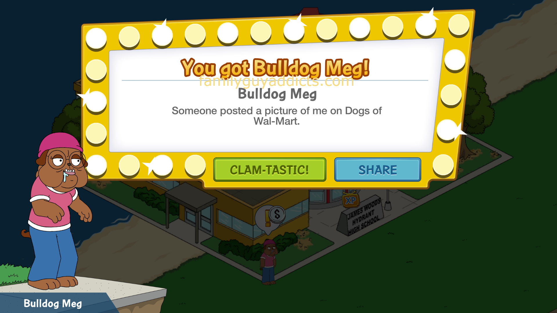 Dog Multiverse Character Profile: Bulldog Meg | Family Guy Addicts