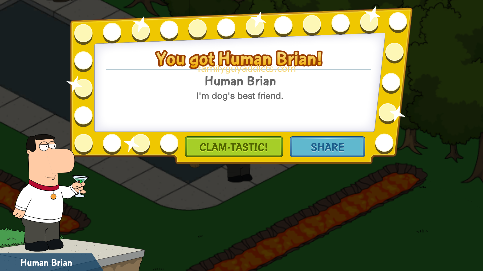 Dog Multiverse Character Premium Profile: Human Brian | Family Guy Addicts