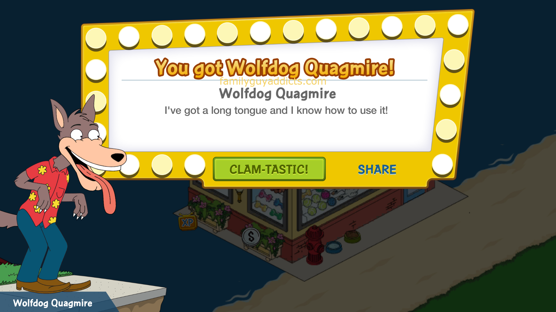 Dog Multiverse Character Profile: Wolfdog Quagmire | Family Guy Addicts
