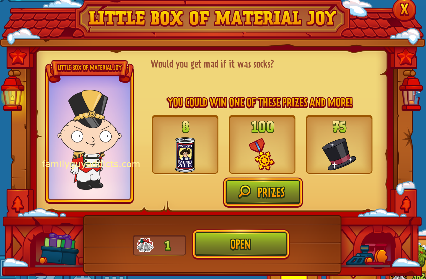 Silver Bell Mystery Box: Little Box of Material Joy | Family Guy Addicts