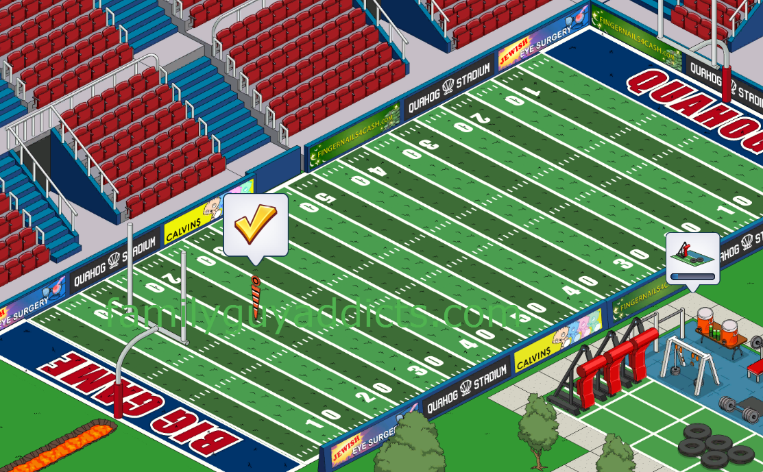 Football Challenge Event 101: Football Field | Family Guy Addicts
