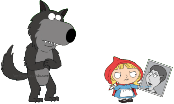 Character Profile: Little Red Riding Hood Stewie | Family Guy Addicts