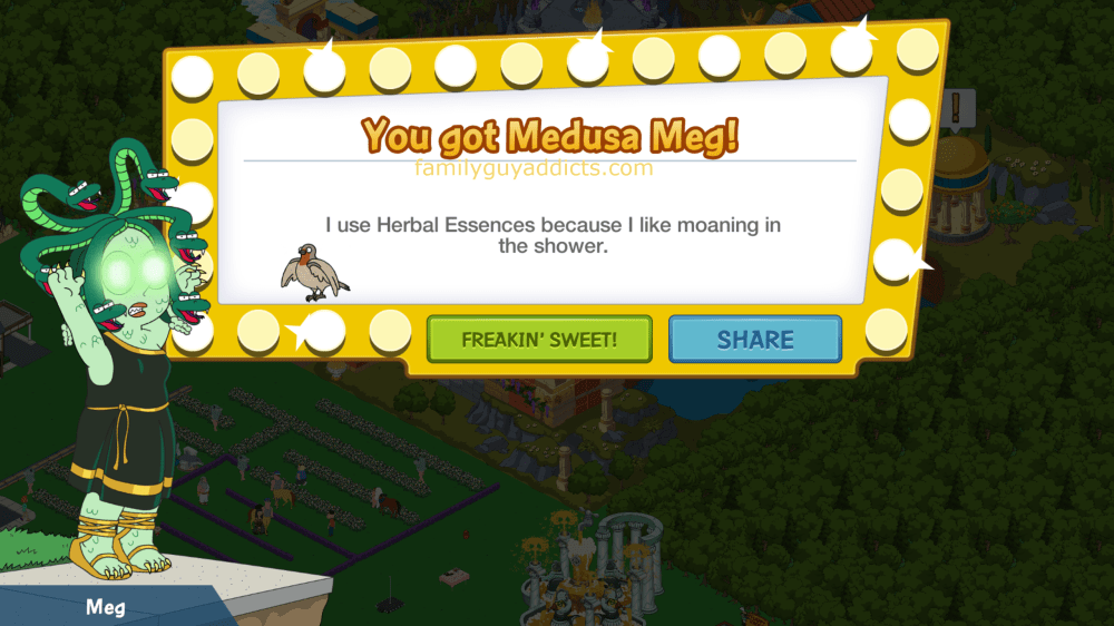 Returning Character Profile: Medusa Meg | Family Guy Addicts