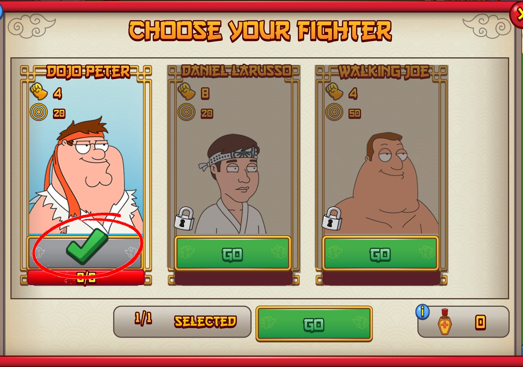 Kung Pow Quahog 101: Fighting Mr Washee Washee | Family Guy Addicts