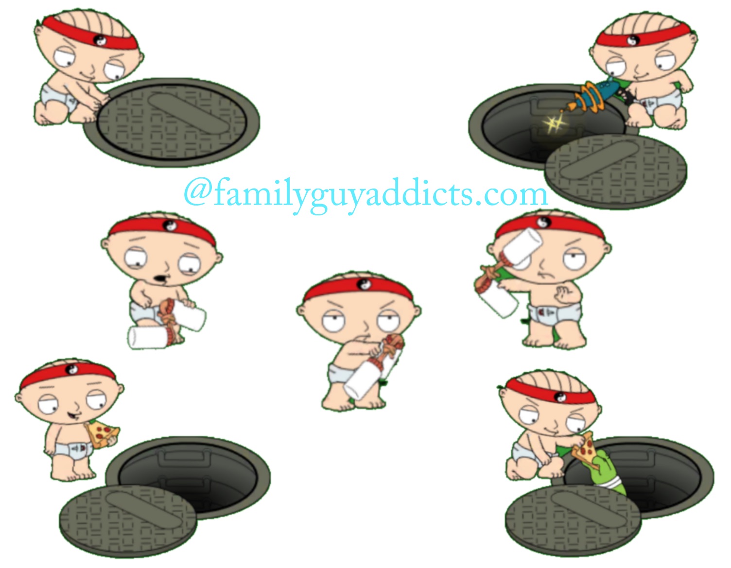 Kung Pow Quahog Premium Character Profile: Ninja Stewie | Family Guy ...