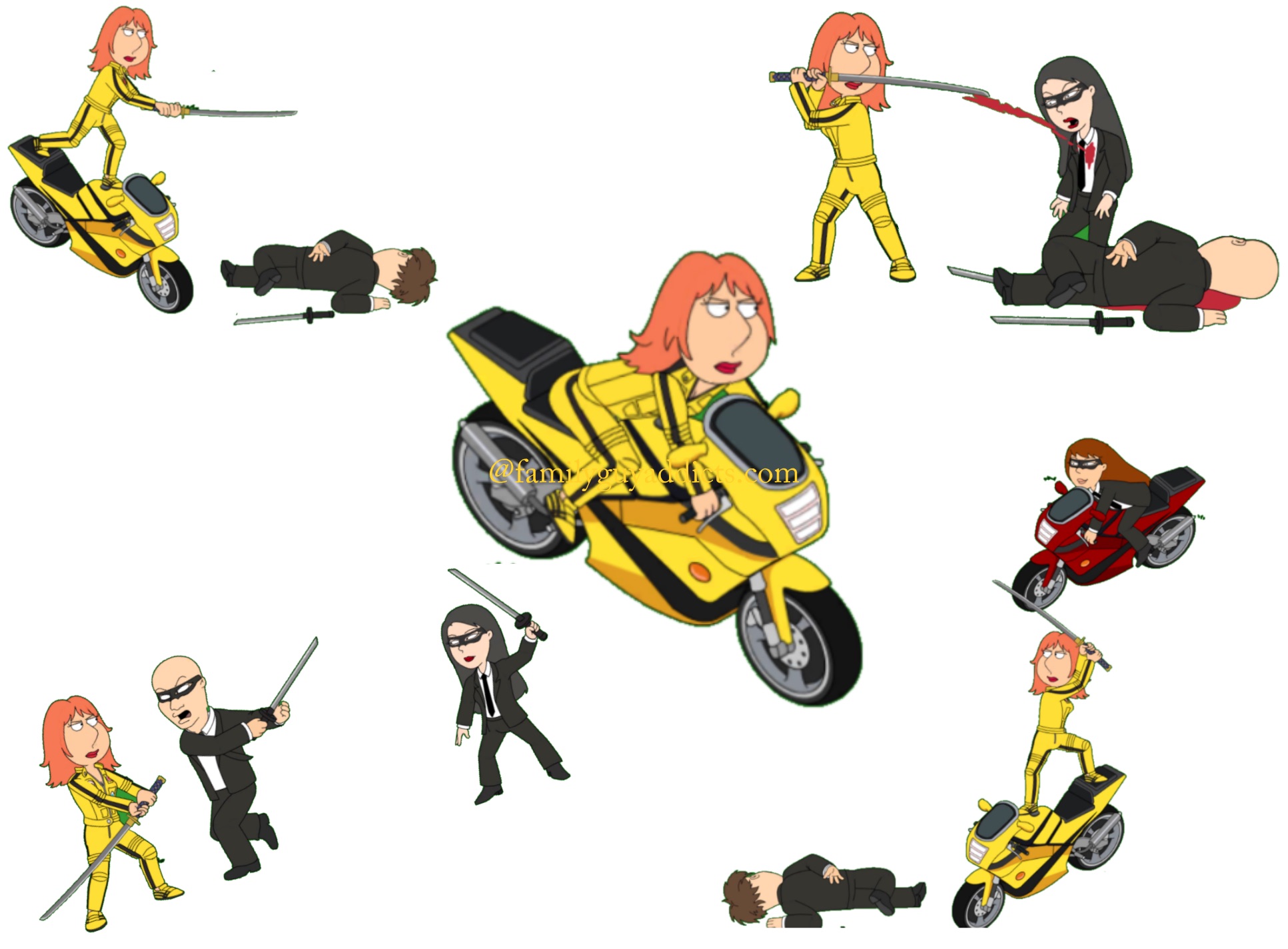 Kung Pow Quahog Premium Character Questlines – Tai-Jitsu Lois & Ninja ...