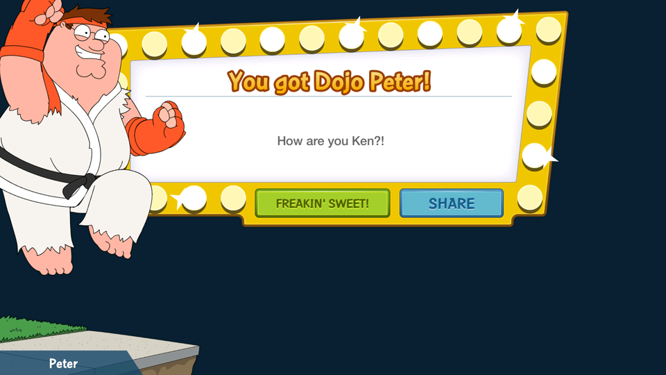 Kung Pow Quahog Character Profile: Dojo Peter | Family Guy Addicts
