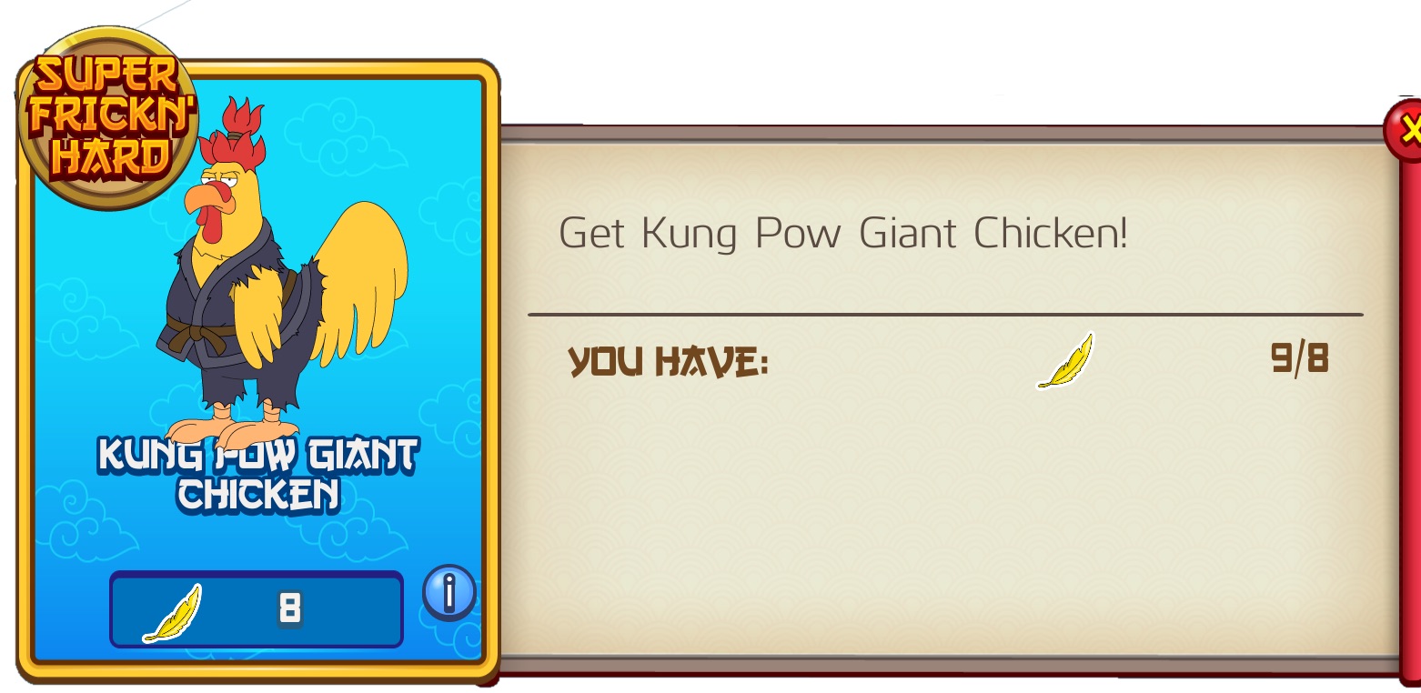 Kung Pow Quahog Character Profile: Kung Pow Giant Chicken | Family Guy ...