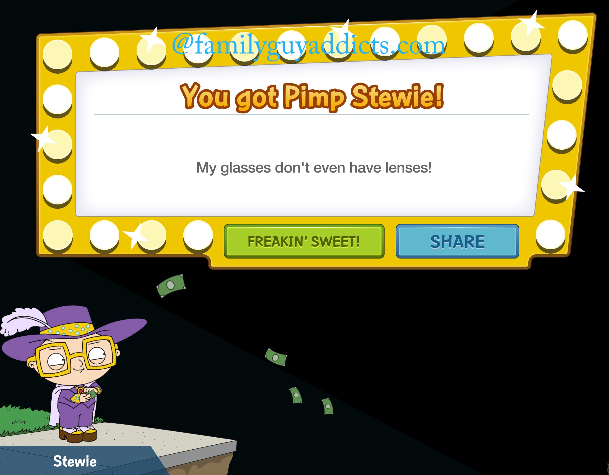 Undercover Gigg-Olo Premium Character Profile: Pimp Stewie | Family Guy ...