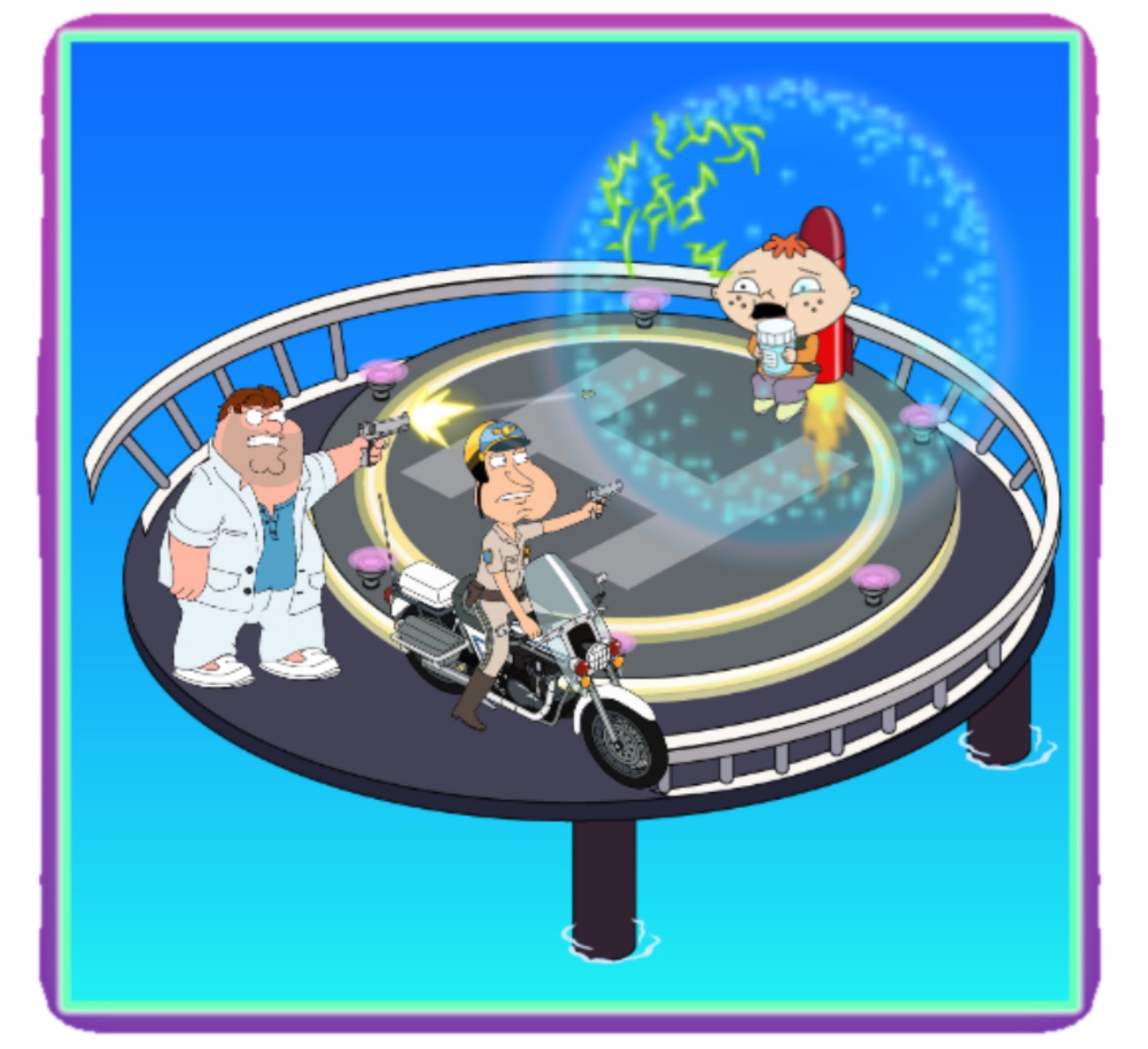 Quahog Heat 101: Busting & Battling Bertram | Family Guy Addicts
