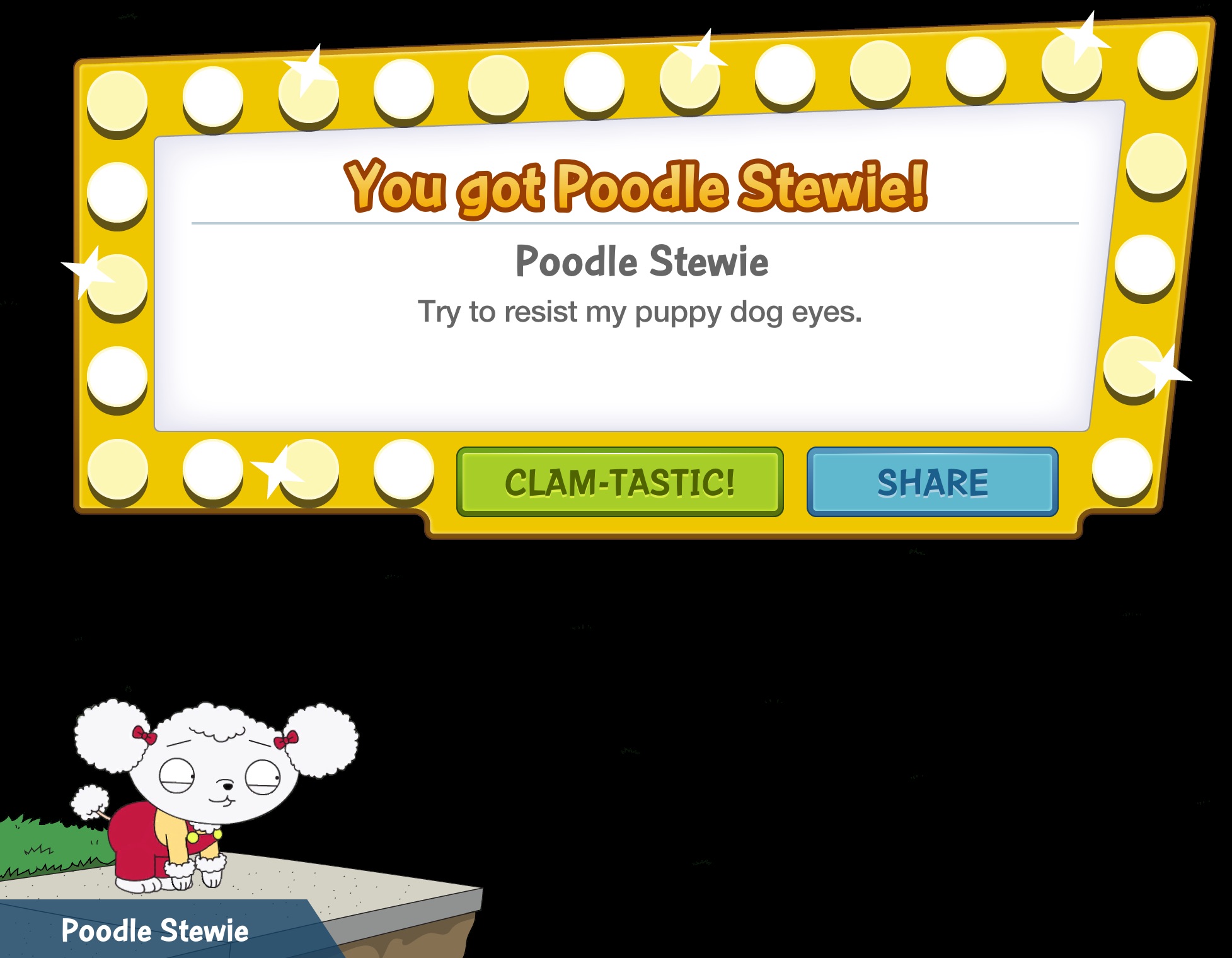 Return To The Dog Multiverse Premium Character Profile: Poodle Stewie ...