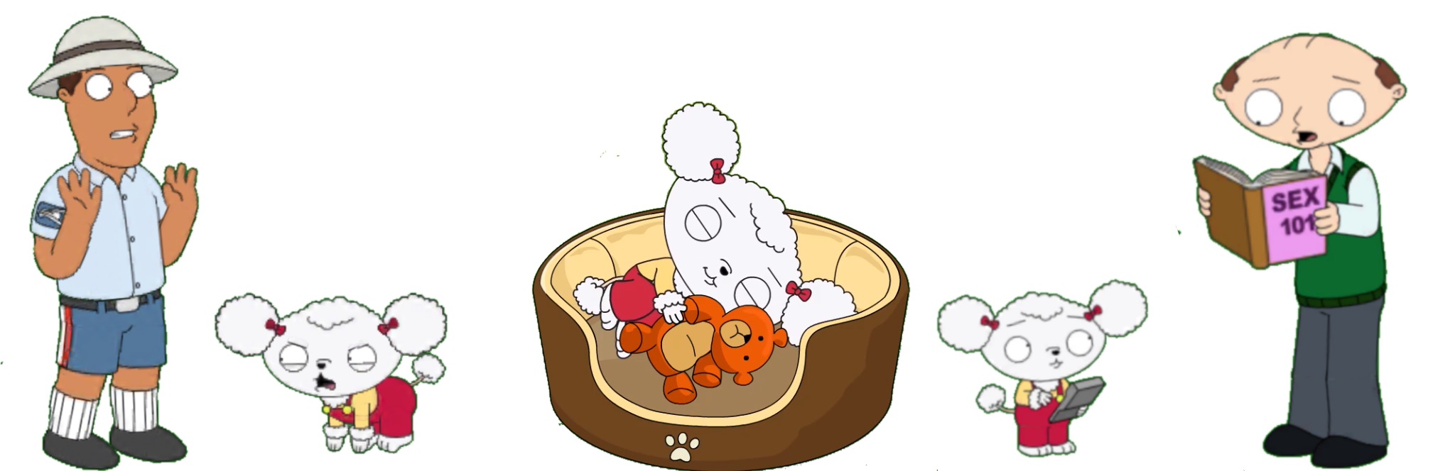 Return To The Dog Multiverse Premium Character Profile: Poodle Stewie ...