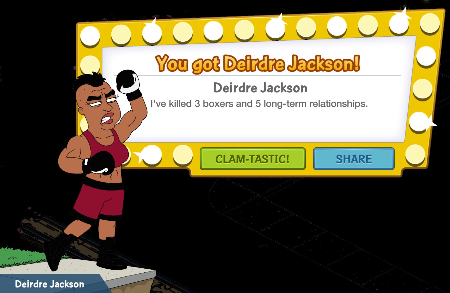 Rocky Times In Quahog Premium Character Profile: Deirdre Jackson ...