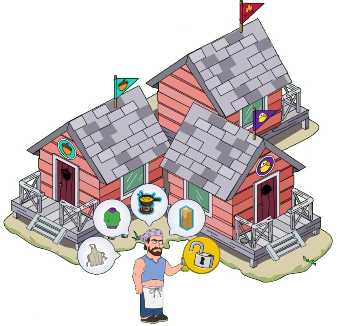 Wet Hot Quahog Summer Character Profile: Gene The Cook | Family Guy Addicts