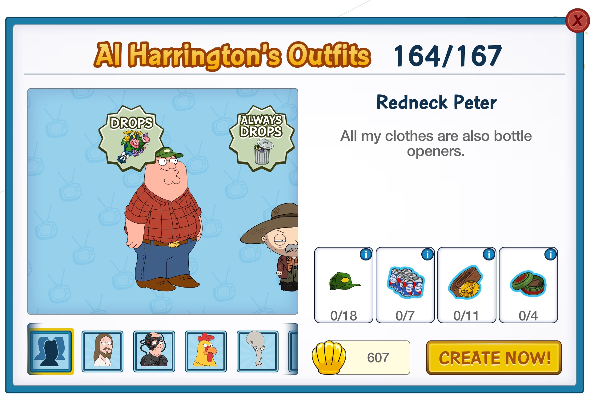 Southern Fried Griffins Character Profile: Redneck Peter | Family Guy ...