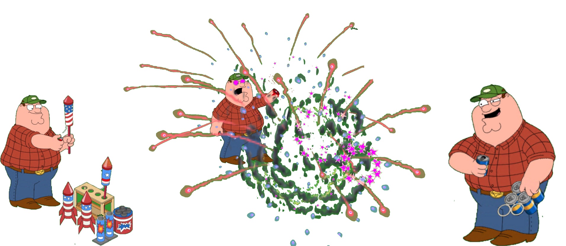 Southern Fried Griffins Character Profile: Redneck Peter | Family Guy ...