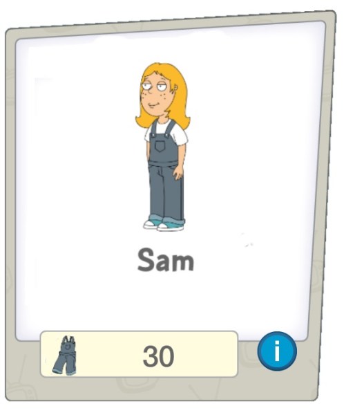 Southern Fried Griffins Character Profile: Sam | Family Guy Addicts