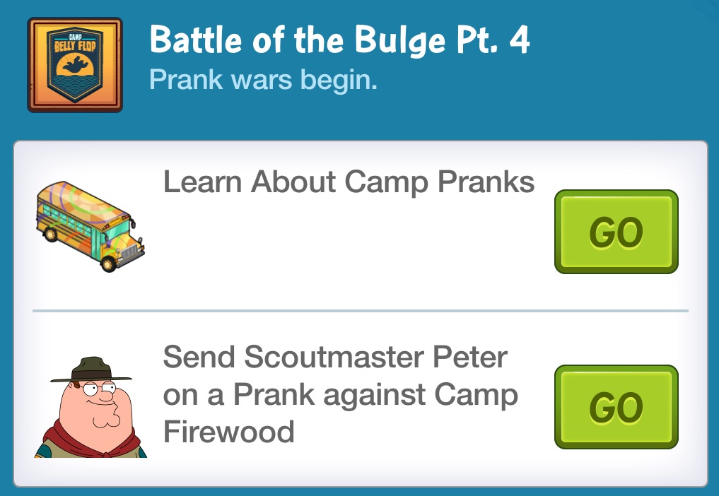 Wet Hot Quahog Summer 101: Camp Pranks | Family Guy Addicts