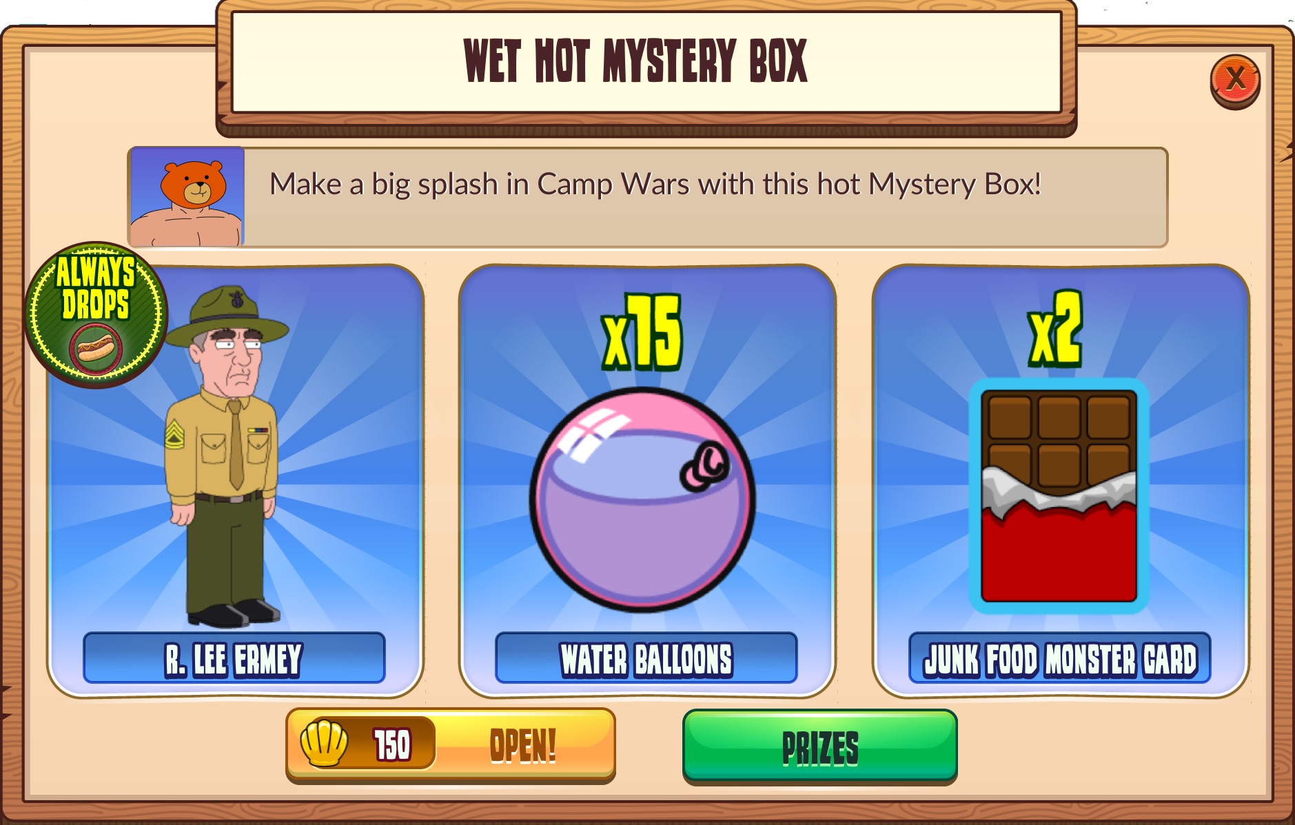 Wet Hot Mystery Box | Family Guy Addicts