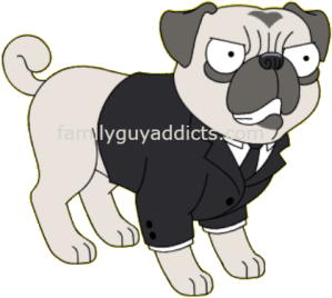 Guys In Black Character Profile: Frank The Pug | Family Guy Addicts