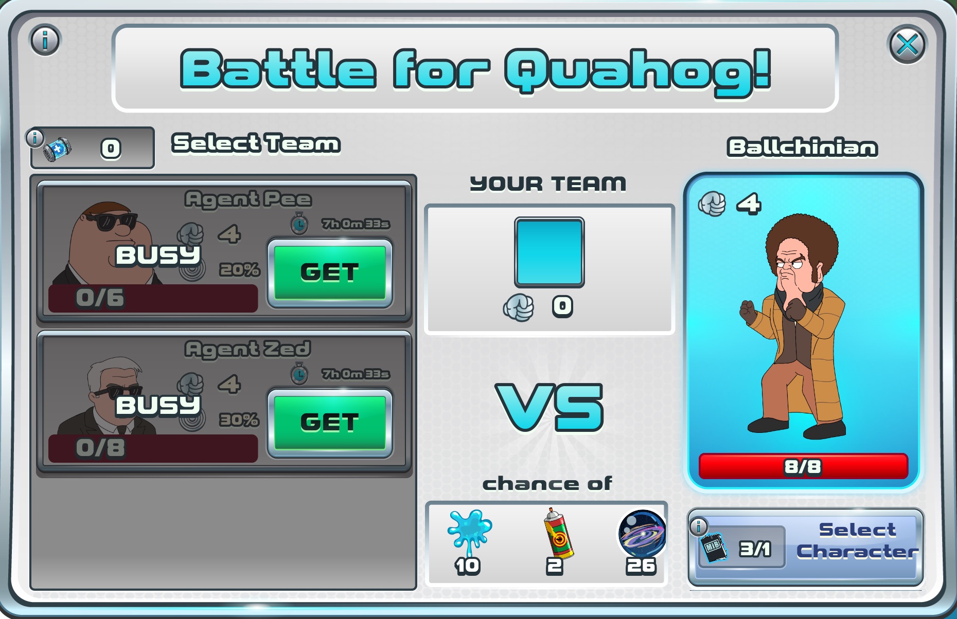 Guys In Black 101: Ballchinians | Family Guy Addicts