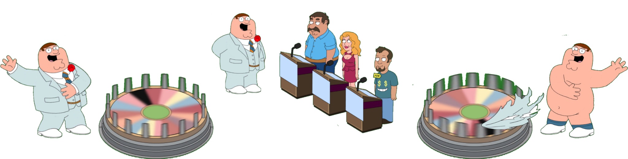 The Family Game Character Profile: Game Show Peter | Family Guy Addicts