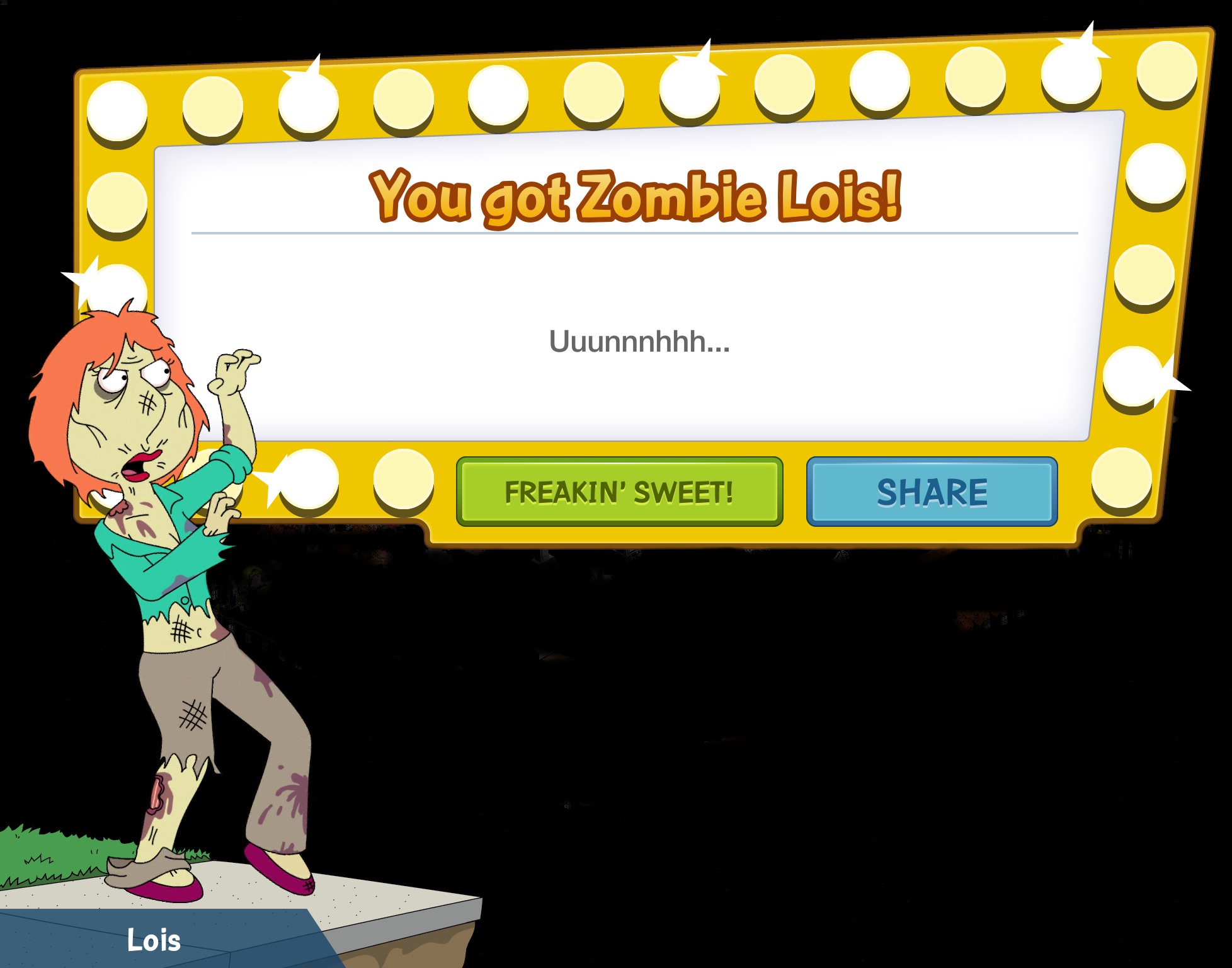 A Very Griffin Holo-ween Character Profile: Zombie Lois | Family Guy ...