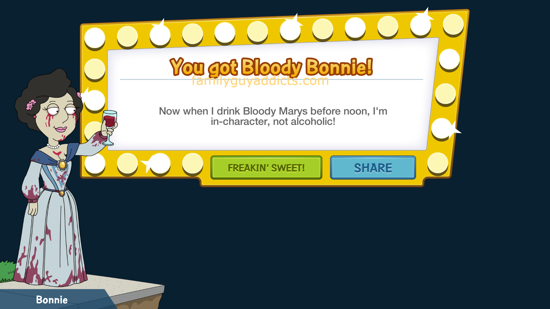 A Very Griffin Holo-ween Character Profile & Questline: Bloody Bonnie ...