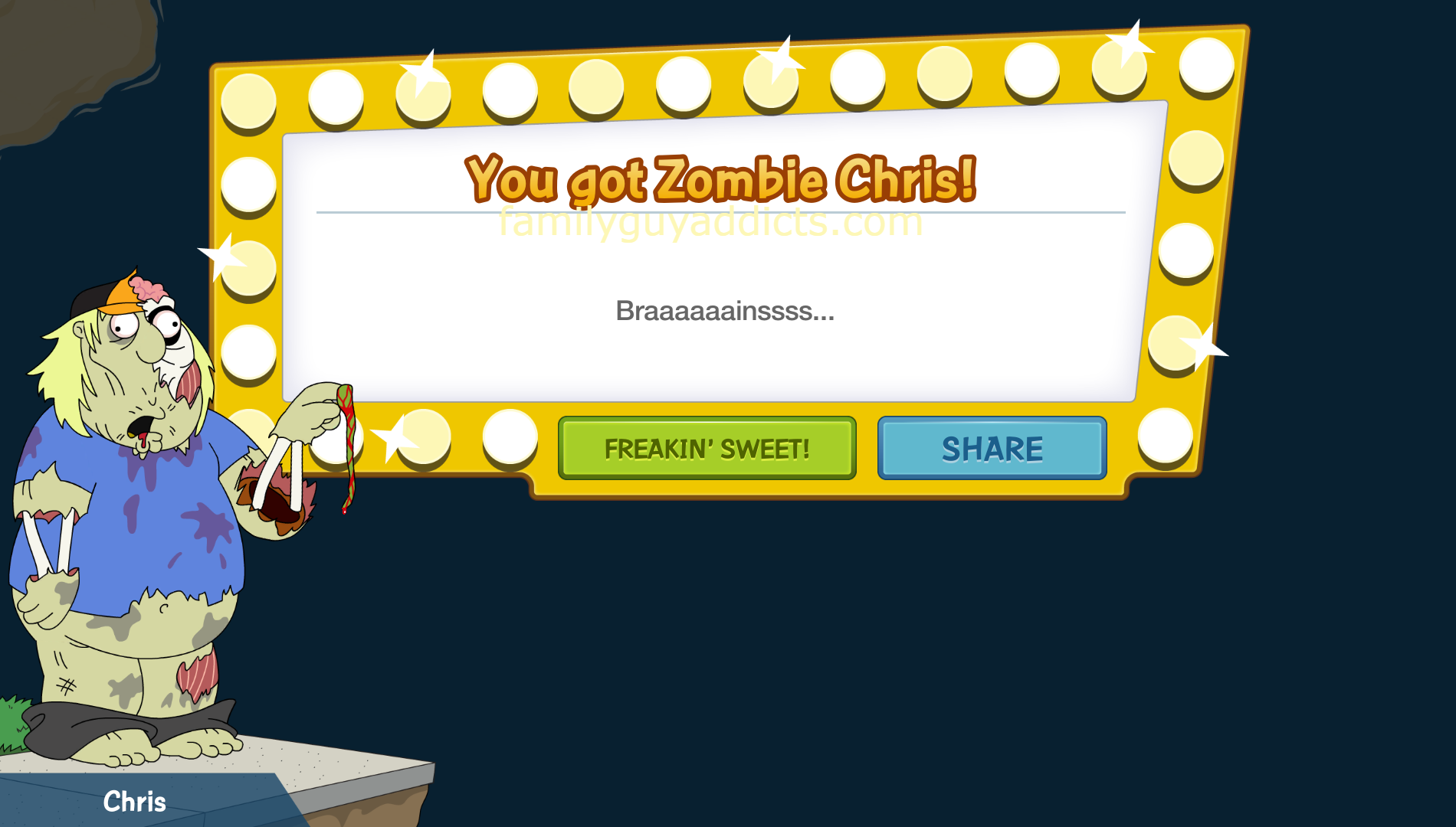 A Very Griffin Holo-ween Character Profile & Questline: Zombie Chris ...