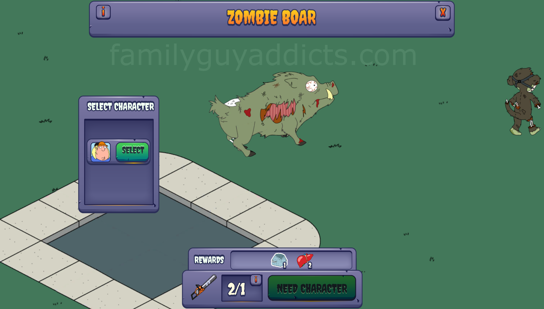 A Very Griffin Holo-Ween 101: ZOMBIES!! Boars & Monkeys | Family Guy ...