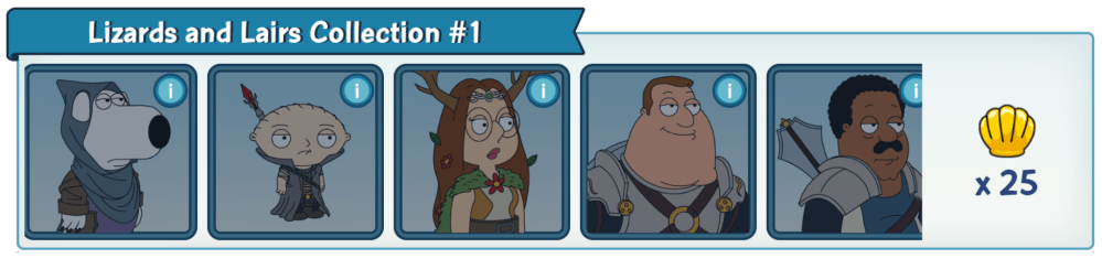 FaceSpace Sets – Lizards And Lairs | Family Guy Addicts