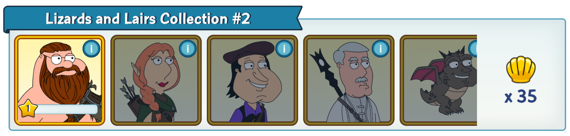 FaceSpace Sets – Lizards And Lairs | Family Guy Addicts