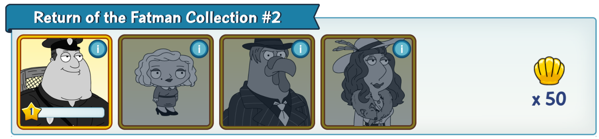 FaceSpace Sets – Return Of The Fatman | Family Guy Addicts