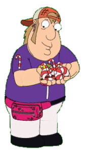 Quick Questing & Character Tasks: Candy Collector Carl | Family Guy Addicts