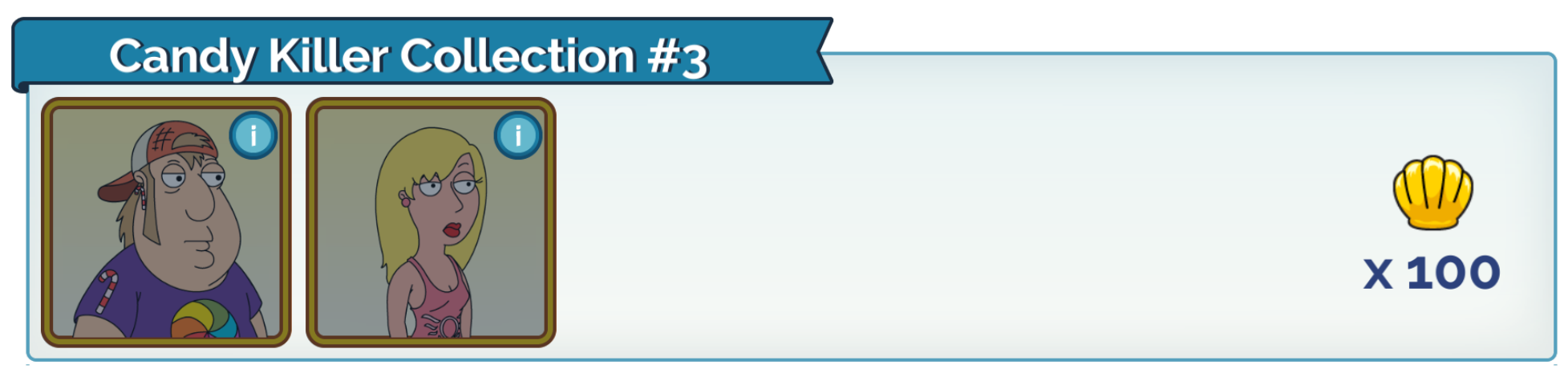 FaceSpace Sets – Candy Killer | Family Guy Addicts